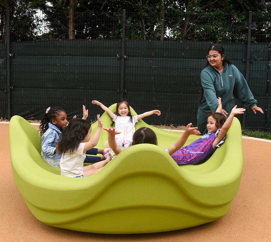 NIH Child Care Center Playground Reopens | NIH Record